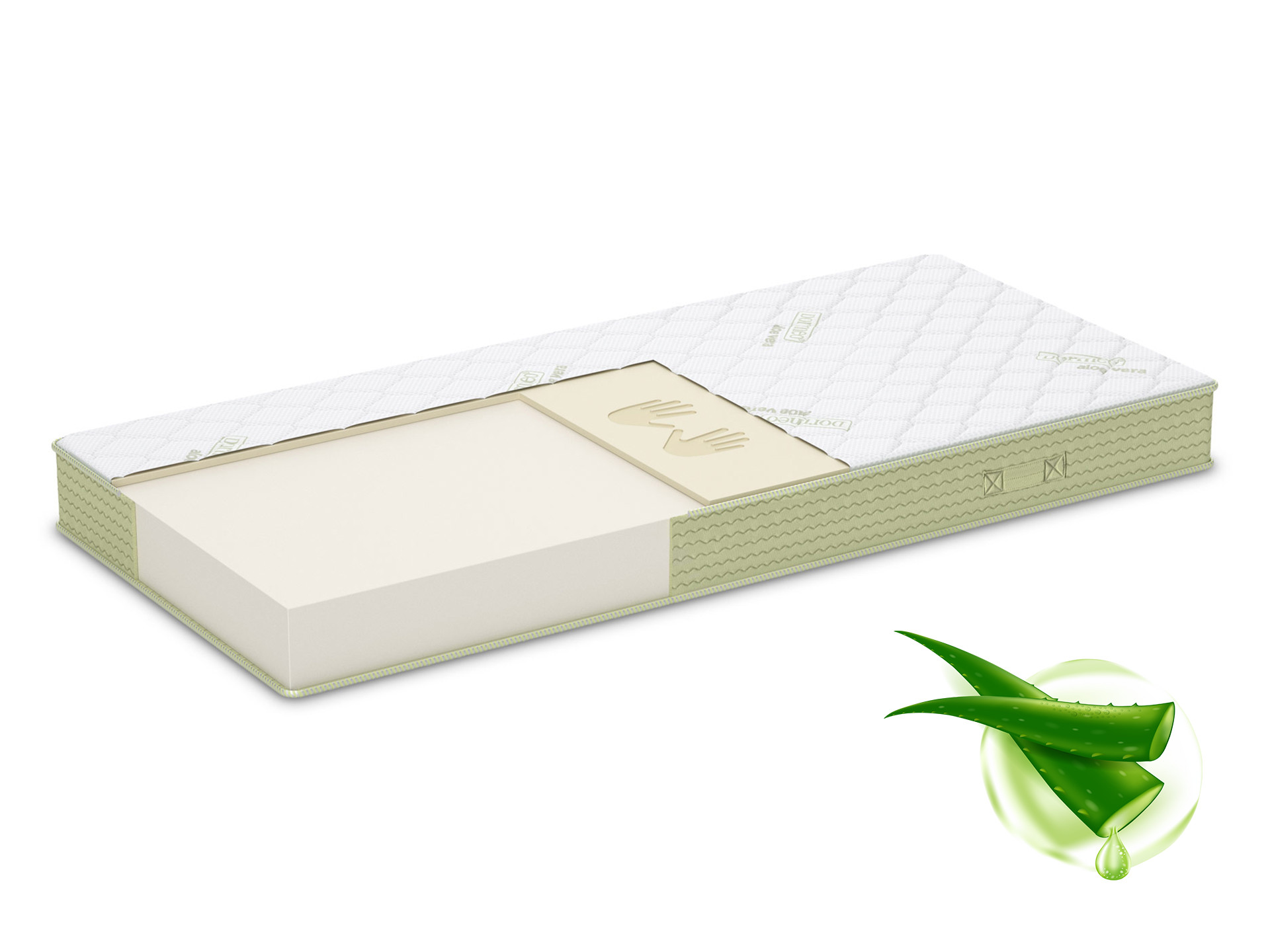 Dormeo Matrace Aloe Vera Plus Memory 18 cm | Dormeo