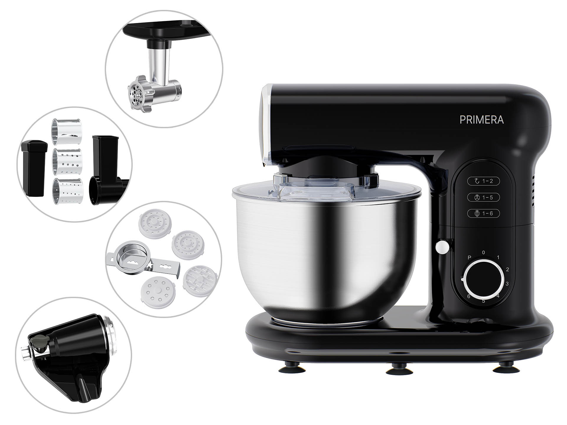 Robot de Bucătărie cu Accesorii Primera – Pachet Perfect | Dormeo